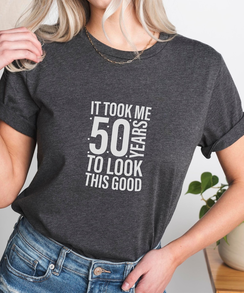 Funny 50th Birthday T-shirt, 1974 Birthday Tshirt, Fiftieth Birthday Gifts, Ladies 50th Birthday ...