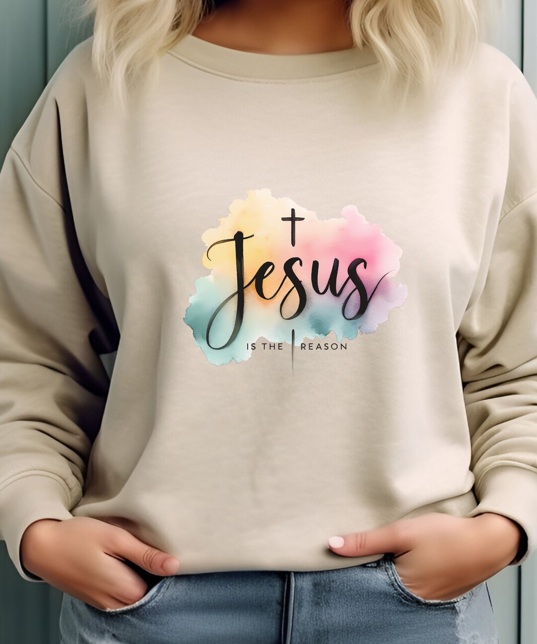 Christian Faith Sweatshirt, Christian Sweater, Faith Based Pullover ...