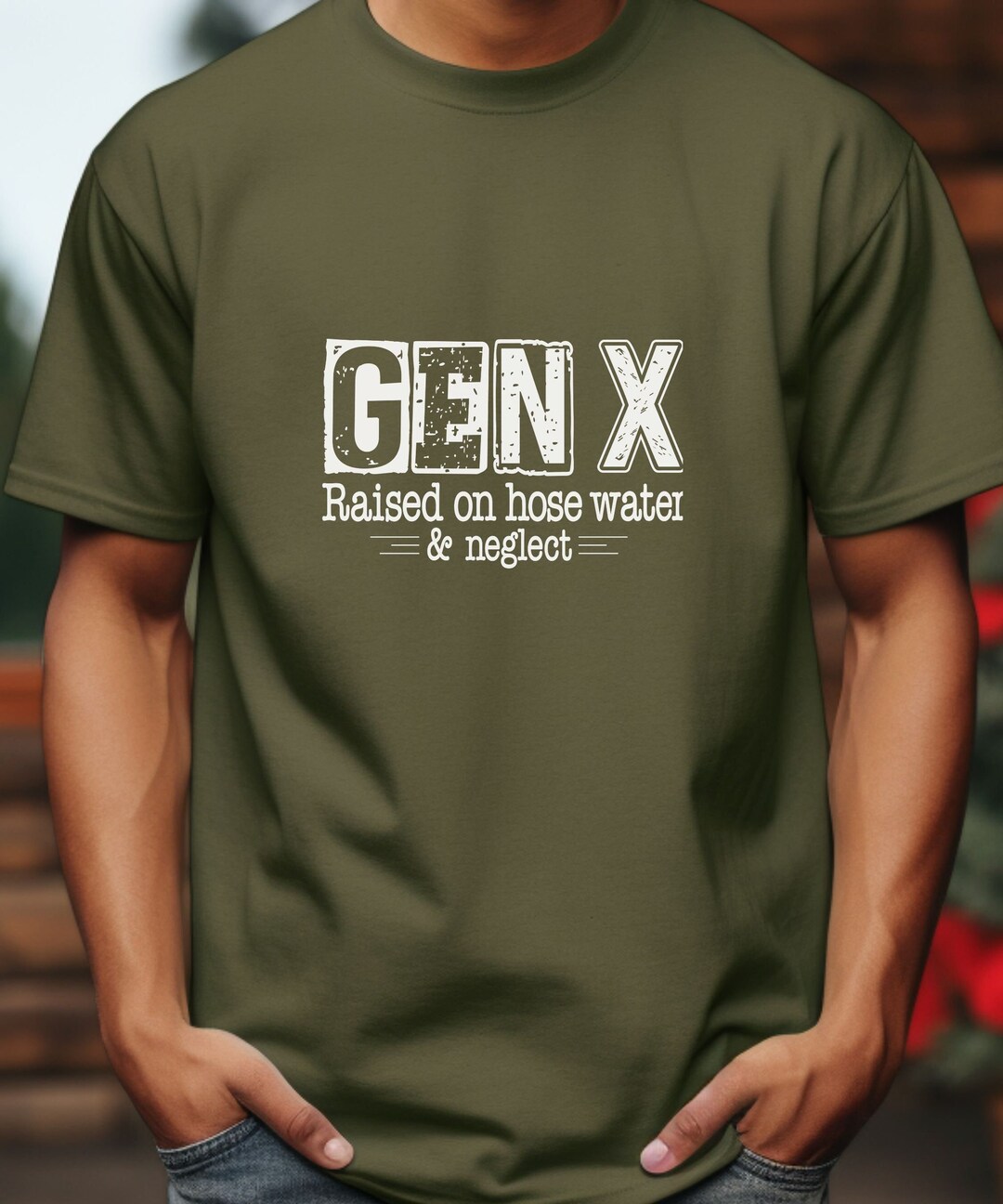Gen X Shirt, Generation X Tshirt, Raised on Hose Water and Neglect ...