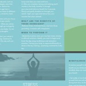 Managing Stress and Anxiety Pamphlet - Etsy