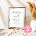 Food Menu Buffet Sign Wedding, Wedding Buffet Menu Template, Editable ...