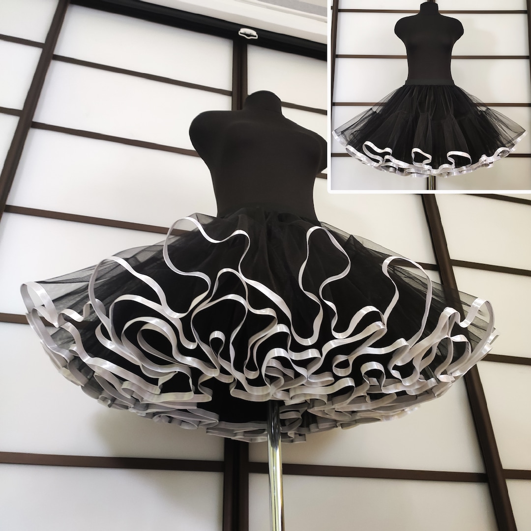 Lush Tulle Skirt, Plus Size Petticoat, Wedding Petticoat, Lolita Plus ...