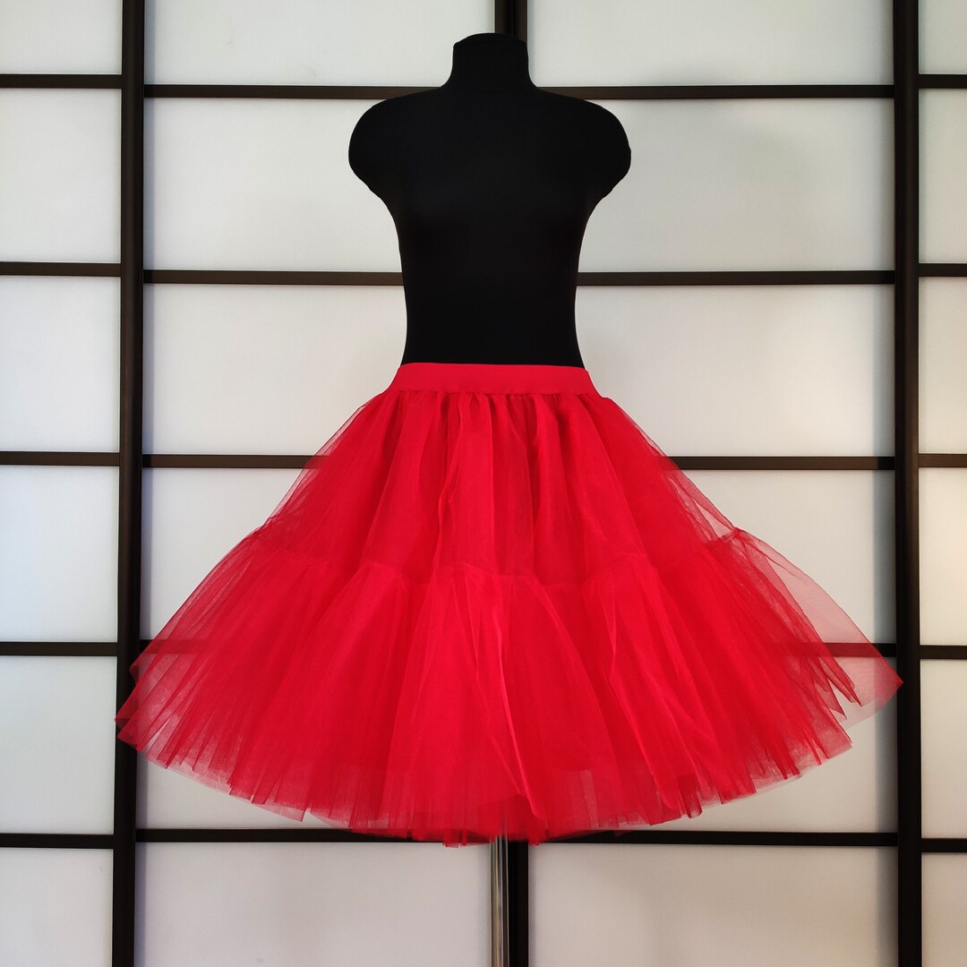 Lolita Petticoat, Tulle Skirt, Plus Size Petticoat, Petticoat Women ...