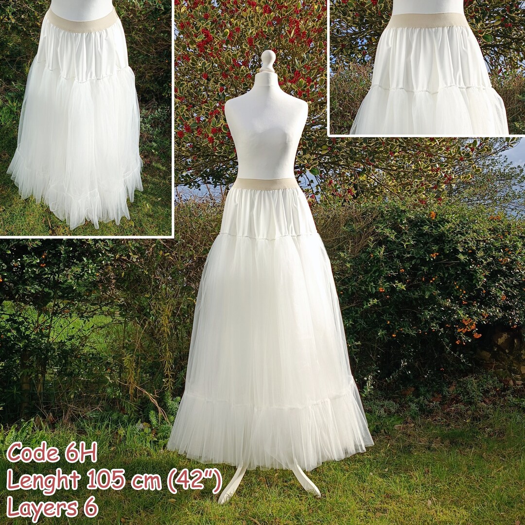 Amazing Tulle Petticoat, Custom Petticoat Handmade, Petticoat Underwear ...