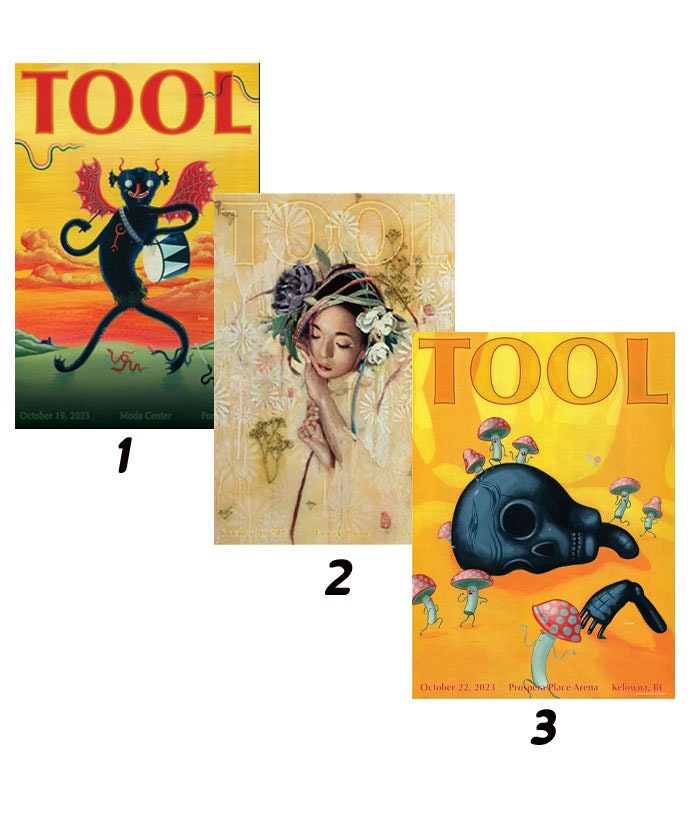 Tool November 21, 2023 Scotiabank Arena in Toronto, ON Poster, Tool ...