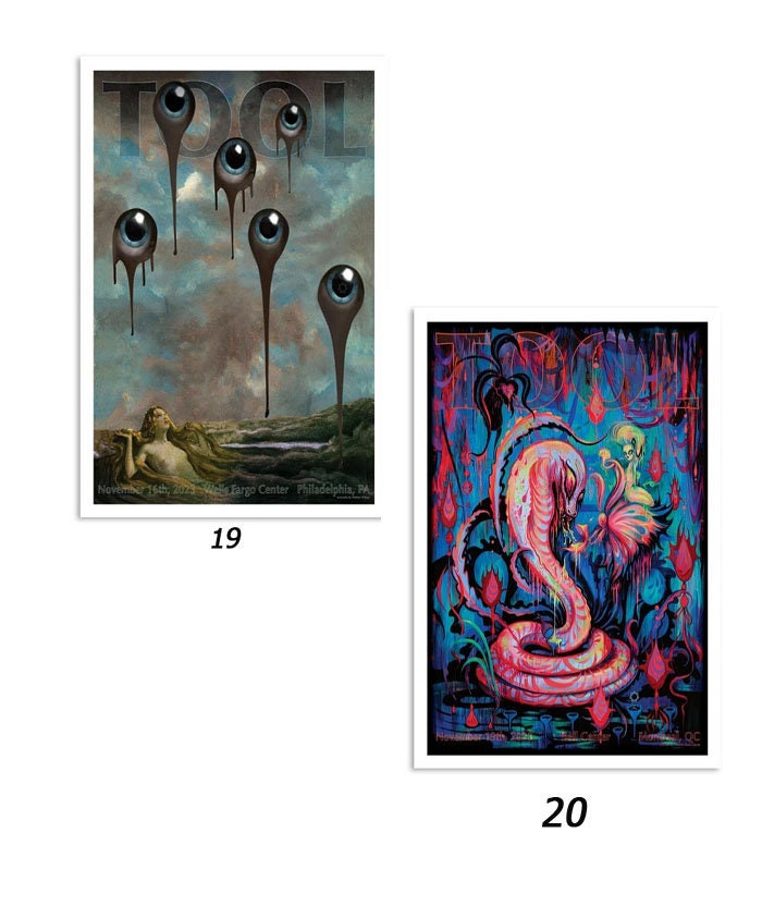 Tool November 21, 2023 Scotiabank Arena in Toronto, ON Poster, Tool ...