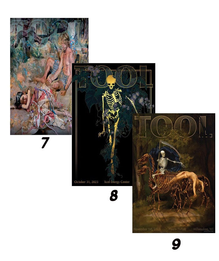 Tool November 21, 2023 Scotiabank Arena in Toronto, ON Poster, Tool ...