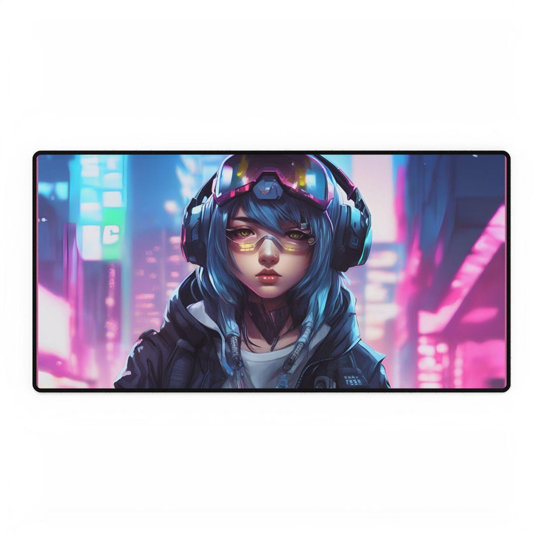 Waifu Desk Mat, Waifu, Anime, Kawaii Desk Mat, Kawaii Mousepad, Gaming ...