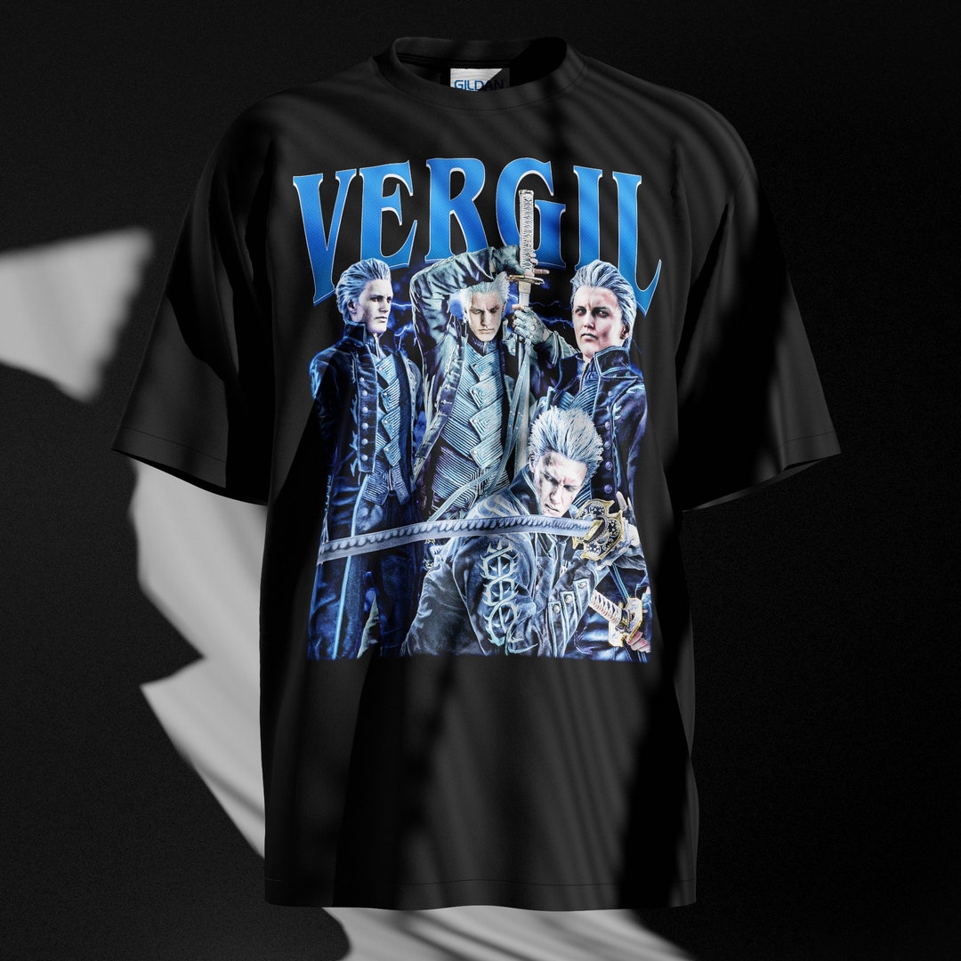 Vergil DMC Limited Vintage T-shirt Stylish Gift for Gamer or - Etsy