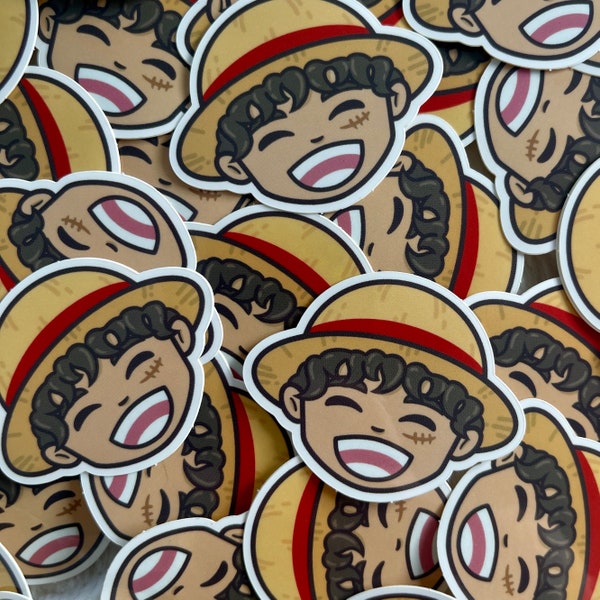 One Piece Vinyl Stickers - Etsy