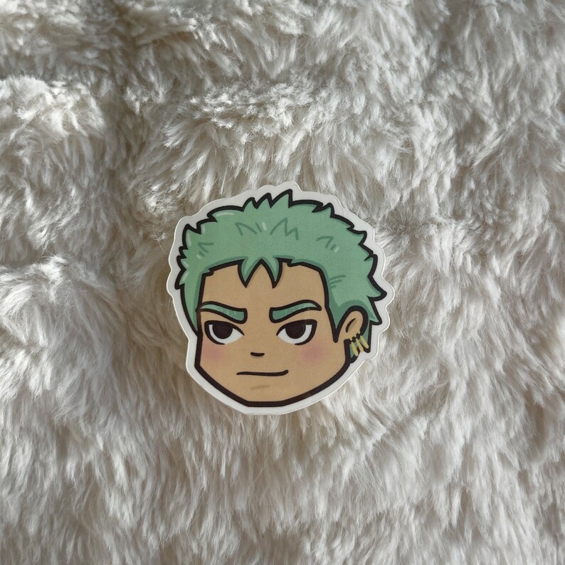 The Straw Hat Sticker Pack One Piece Live-action Fan Art Glossy Vinyl ...