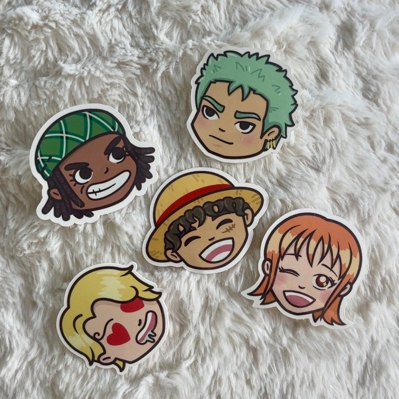 Sanji Sticker One Piece Live-action Fan Art Glossy Vinyl Sticker - Etsy