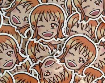 The Straw Hat Sticker Pack One Piece Live-action Fan Art Glossy Vinyl ...