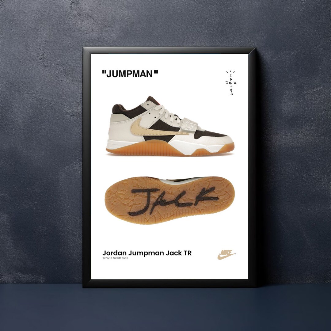 JORDAN Jumpman TR Sail Wall Art Poster Painting Print A3 A4 Framed or ...