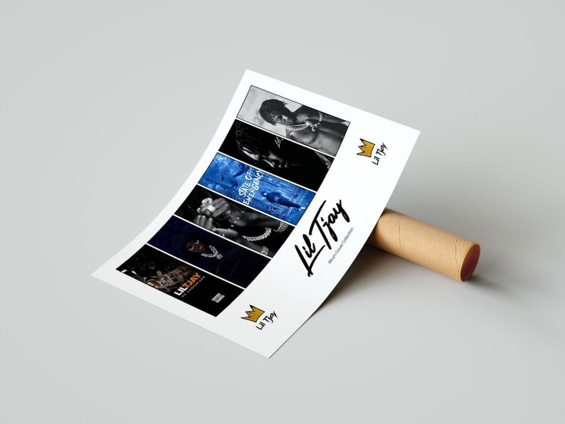 Lil TJAY Album Cover Poster - Professional Print in HD - Wall Art Gift ...