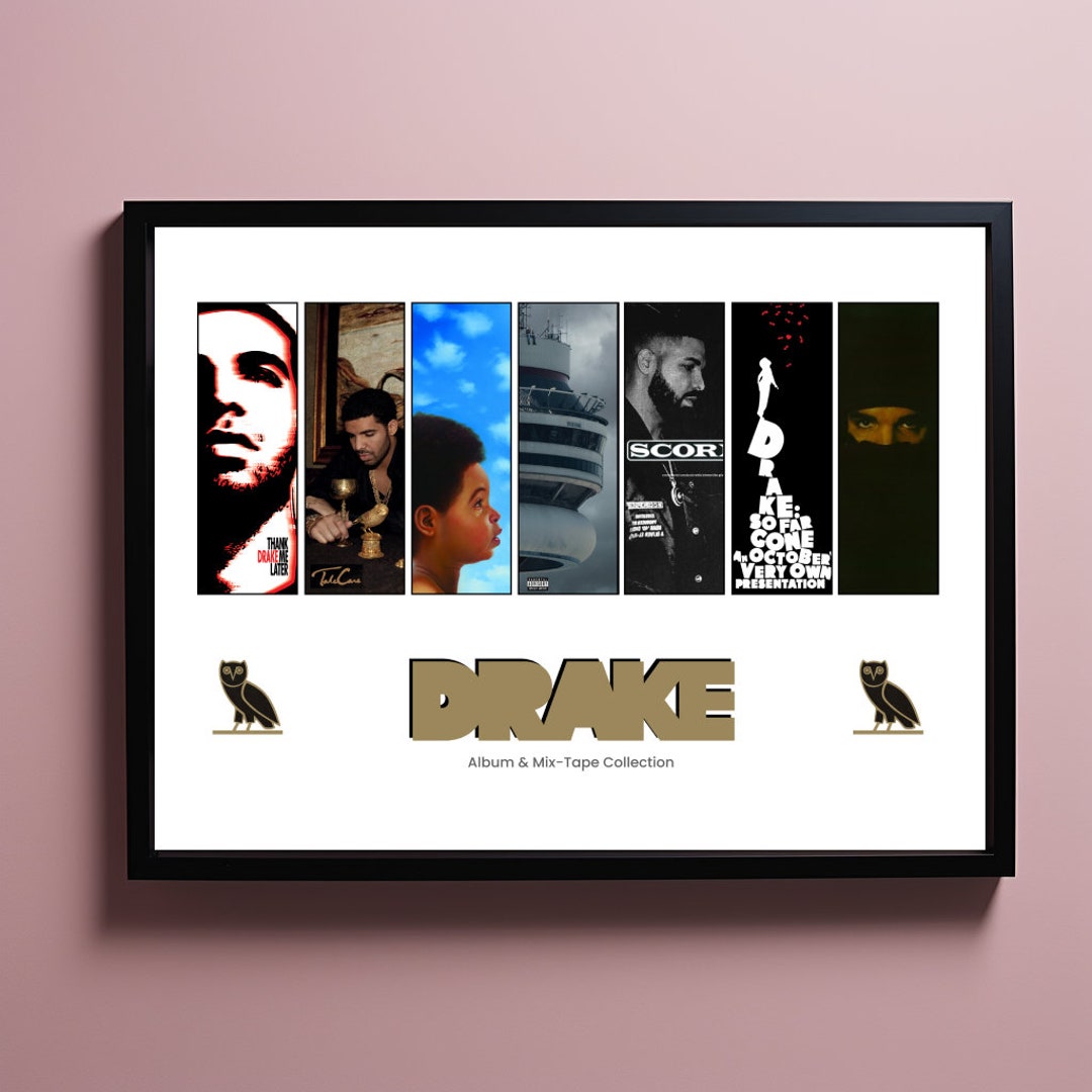 Drake Album Cover Poster Professional Print Wall Art Hip Hop Rap Artist ...