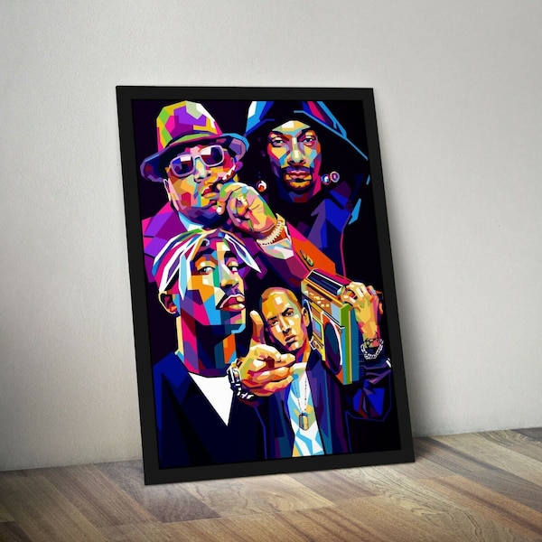 Hip Hop Posters - Etsy UK