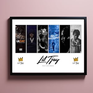 Lil TJAY Album Cover Poster - Professional Print in HD - Wall Art Gift ...