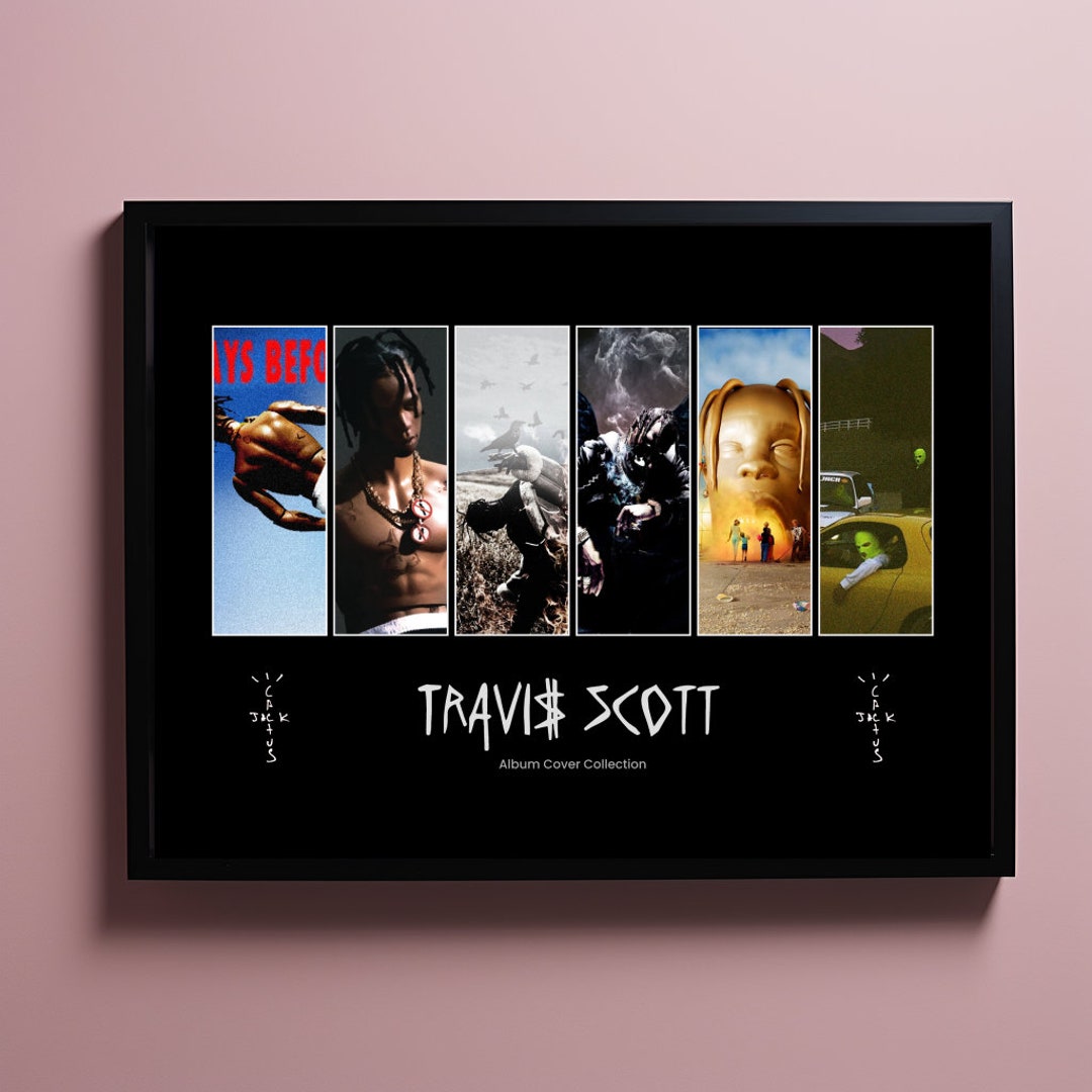 TRAVIS SCOTT Album Cover Poster - Professional Print in HD - Wall Art ...