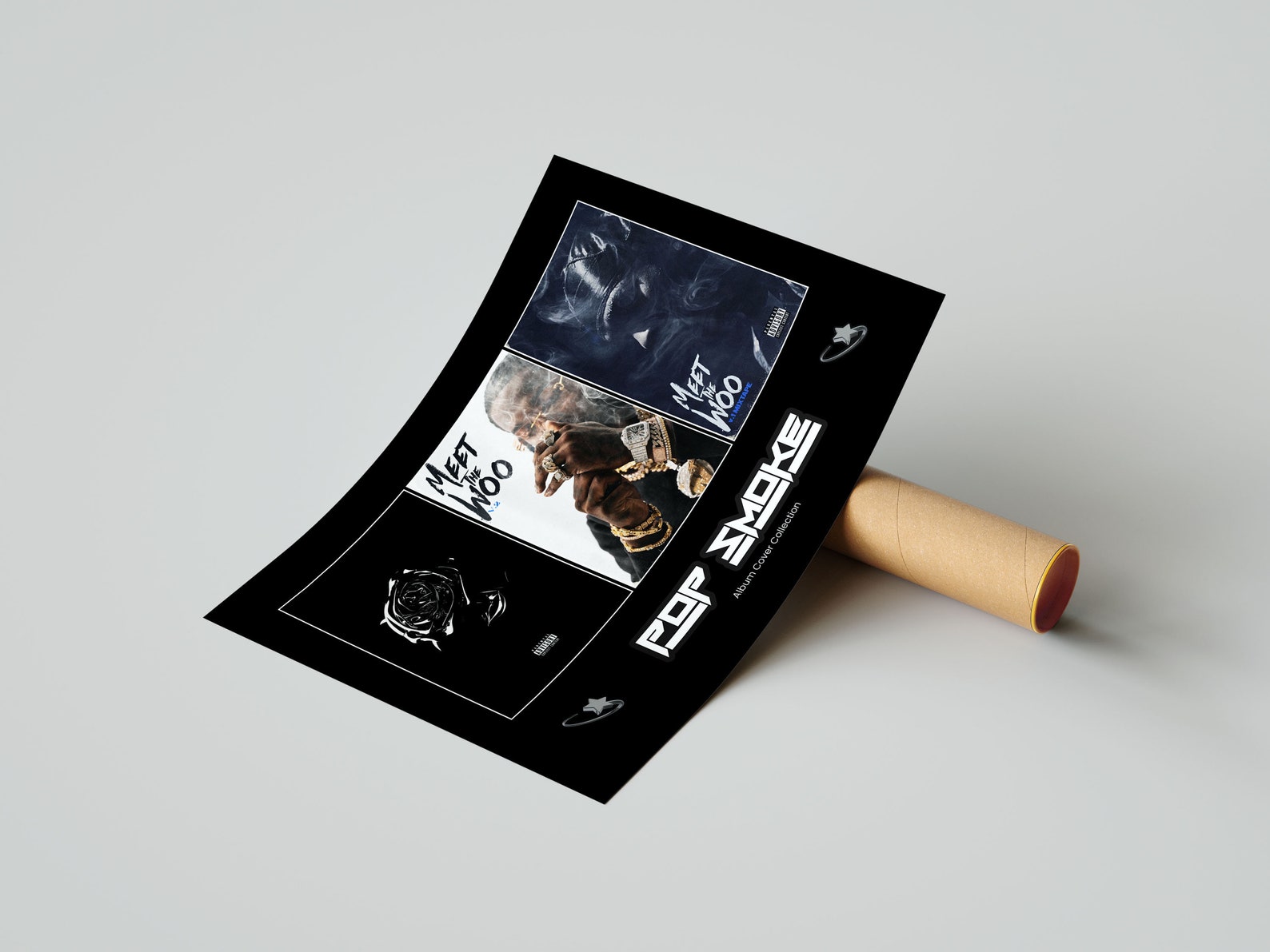 POP SMOKE Album Cover Poster Professional Print HD Wall Art - Etsy