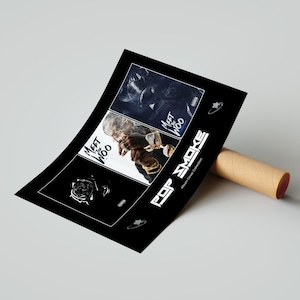 POP SMOKE Album Cover Poster Professional Print HD Wall Art Rap Music ...