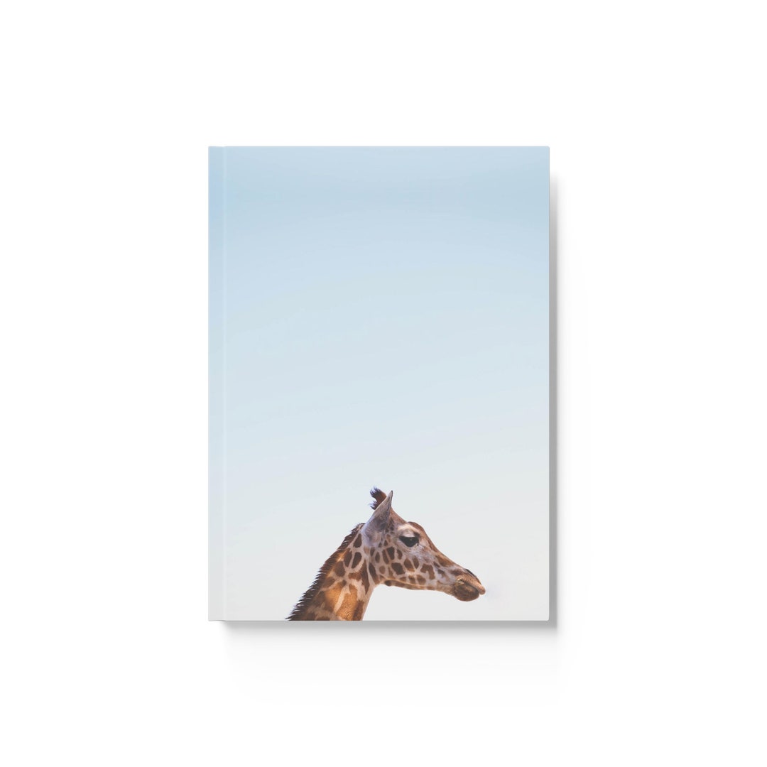 Peeking Giraffe Journal Fun Aesthetic Cute & Trendy Notebook - Etsy