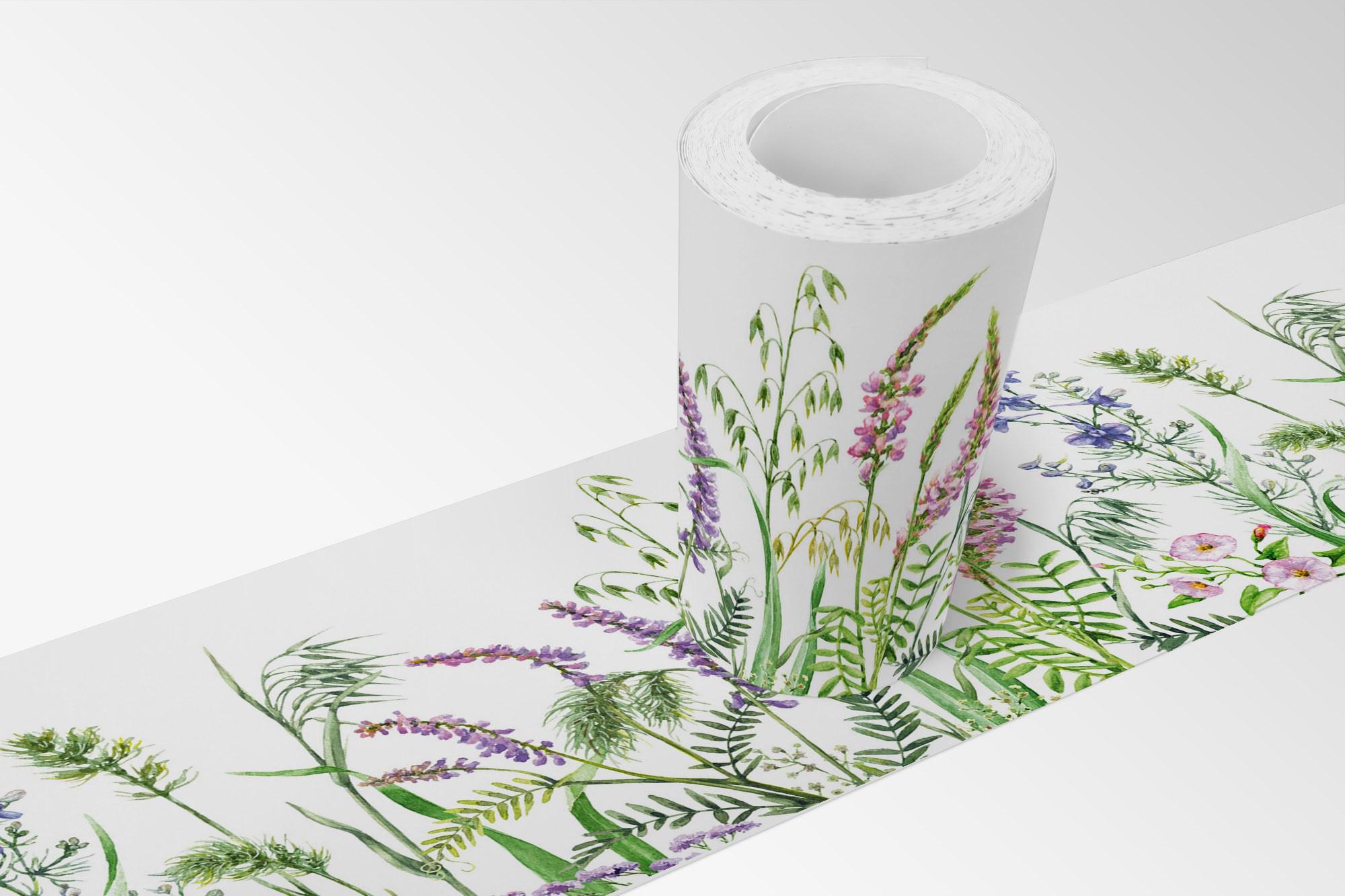 Selfadhesive Border - Wallpaper Border - Decorative Sticker - Meadow ...