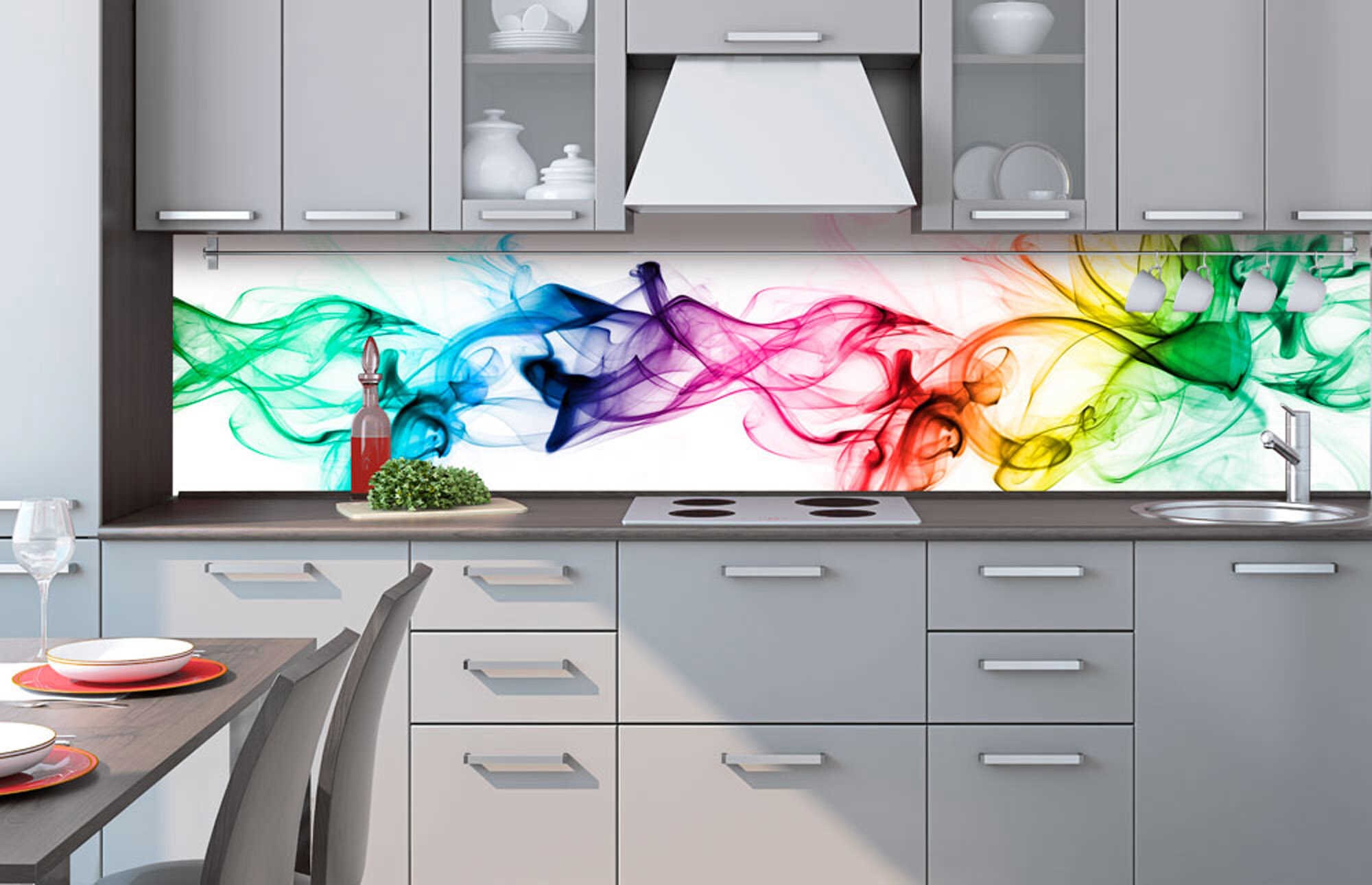 Self-adhesive Splashback - Smoke | Kitchen | Decoration | Premium ...