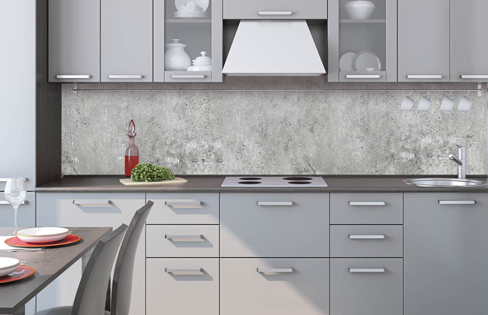 Self-adhesive Splashback - Concrete II | Kitchen | Decoration | Premium ...