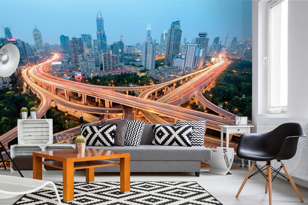 Wall Mural Shanghai - Kitten | Mural | Wallpaper | Decoration | Non ...