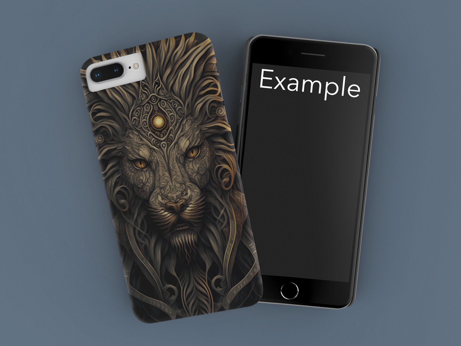 Majestic Lion Medallion Printable Wall Art Instant Download Print at ...