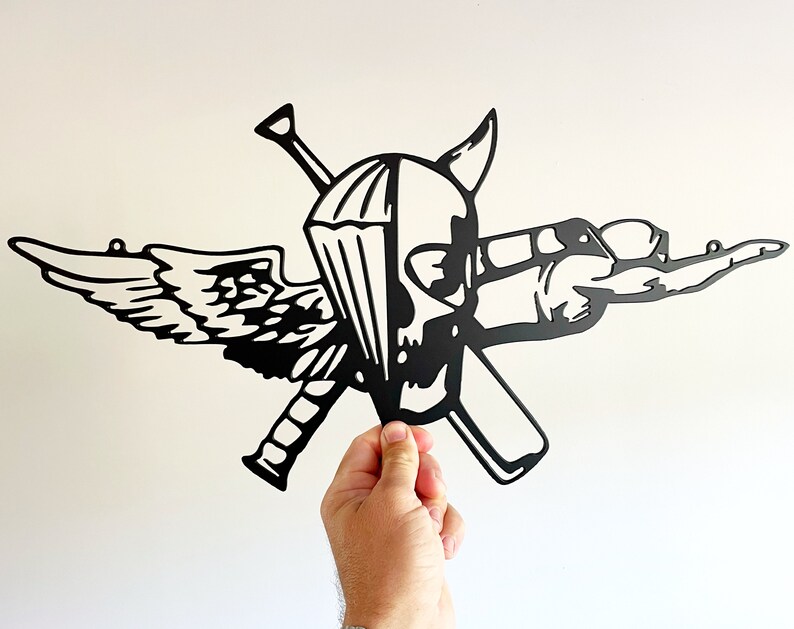 Marine Recon Jack Metal Sign | Wall Art CNC Cut Metal Sign | USMC ...