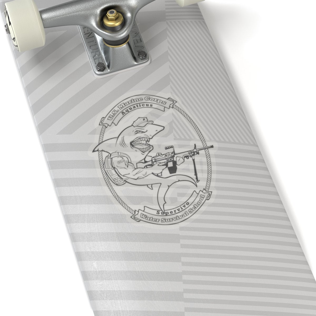 MCIWS Shark Sticker | Kiss-cut Vinyl Decal - Etsy