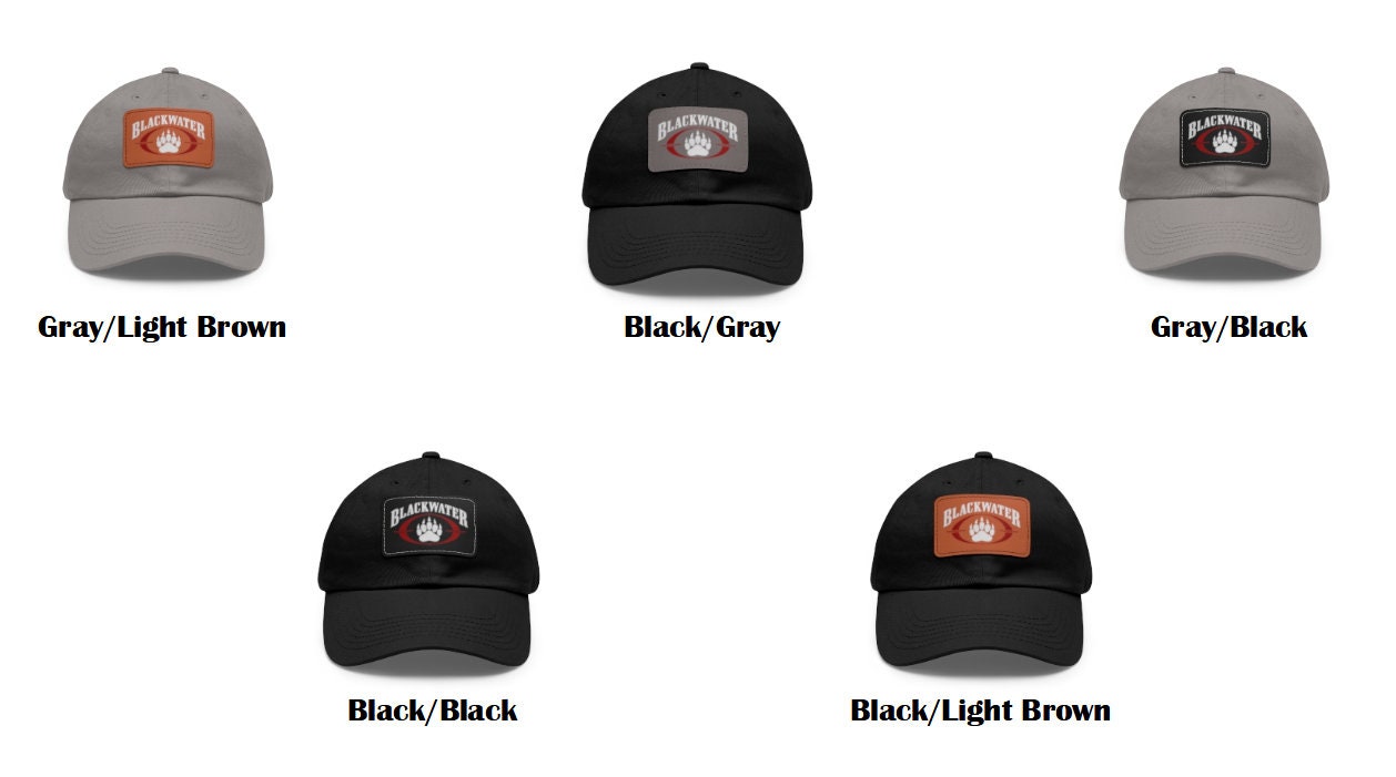 Blackwater Baseball Hat | Security Contractor Cap | Private Security ...