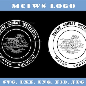 USMC MCIWS Logo | Multiple File Type | SVG, Dxf, Png, F3d, Jpg ...