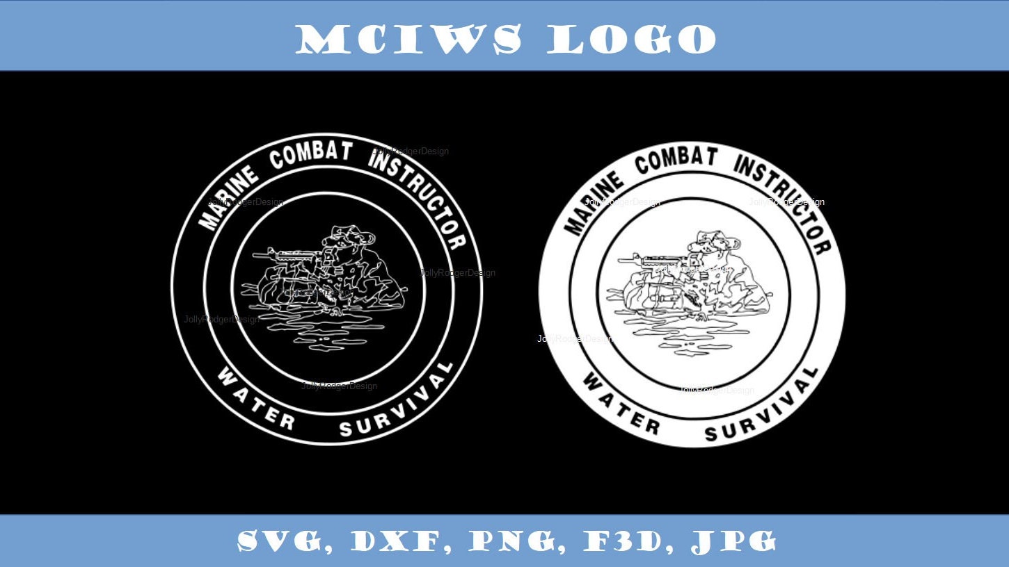 USMC MCIWS Logo | Multiple File Type | SVG, Dxf, Png, F3d, Jpg ...