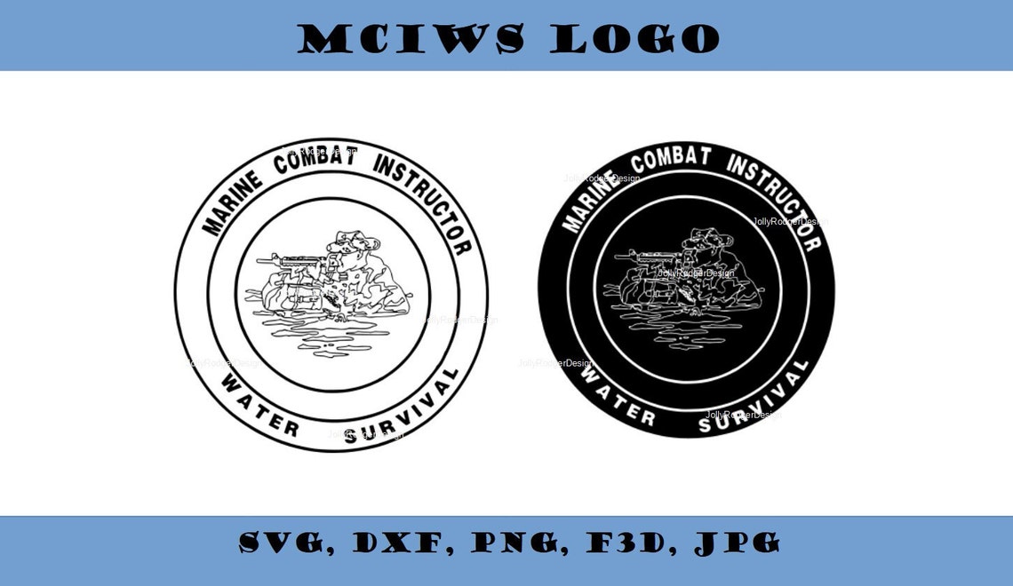 USMC MCIWS Logo | Multiple File Type | SVG, Dxf, Png, F3d, Jpg ...
