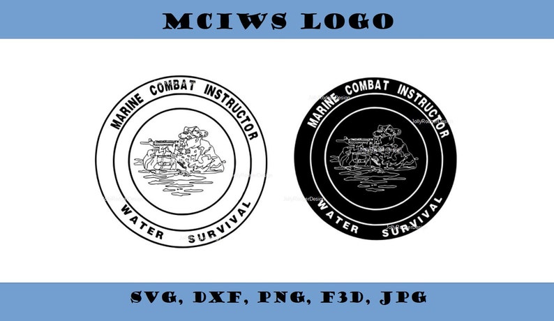 USMC MCIWS Logo | Multiple File Type | SVG, Dxf, Png, F3d, Jpg ...