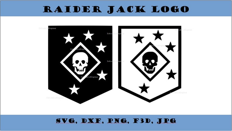 MARSOC Marine Raider Logo Pack of 2 Digital Images SVG Dxf - Etsy