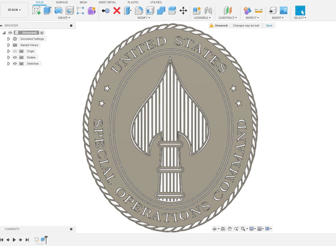 USSOCOM Special Operations Command Logo | Digital Download SVG, Dxf ...