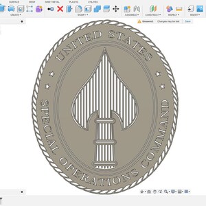 USSOCOM Special Operations Command Logo | Digital Download SVG, Dxf ...