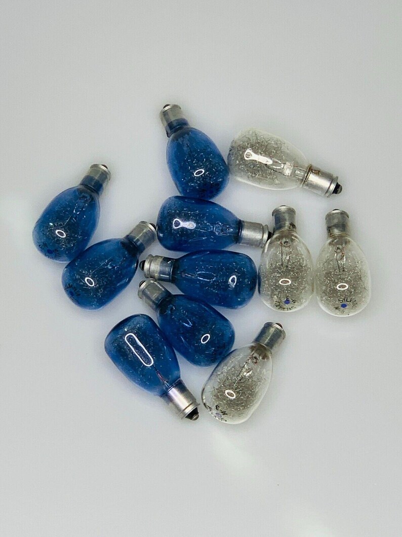 Vintage Camera Flash Bulbs Sylvana M3 Blue and White - Etsy
