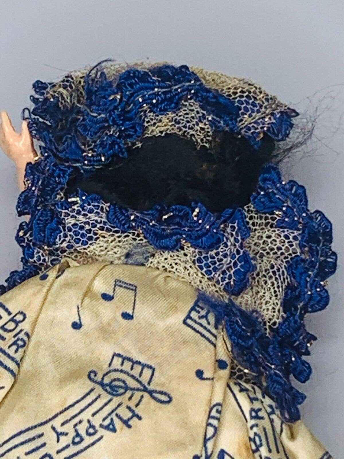 Vintage 1950's A&H Happy Birthday Marcie Doll Blue Print Dress - Etsy