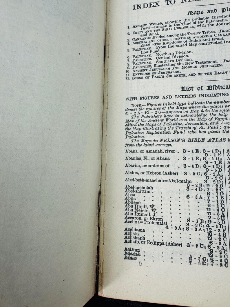 1929 Holy Bible Standard Edition With Illustrations - Major Damage - Etsy