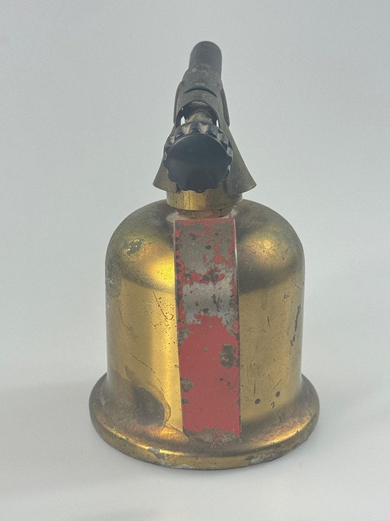 Vintage Brass Dunlap Gasoline Torch With Original Parts for Display ...