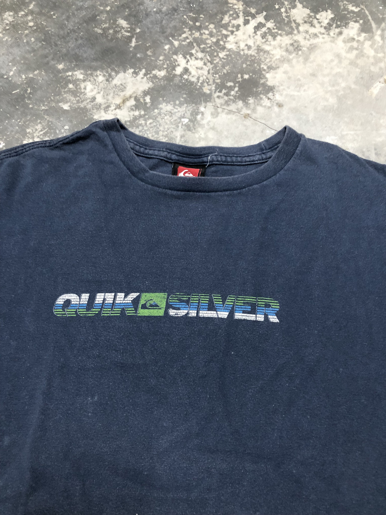 Vintage Quicksilver Logo With Back Print Surfing Tshirt - Etsy