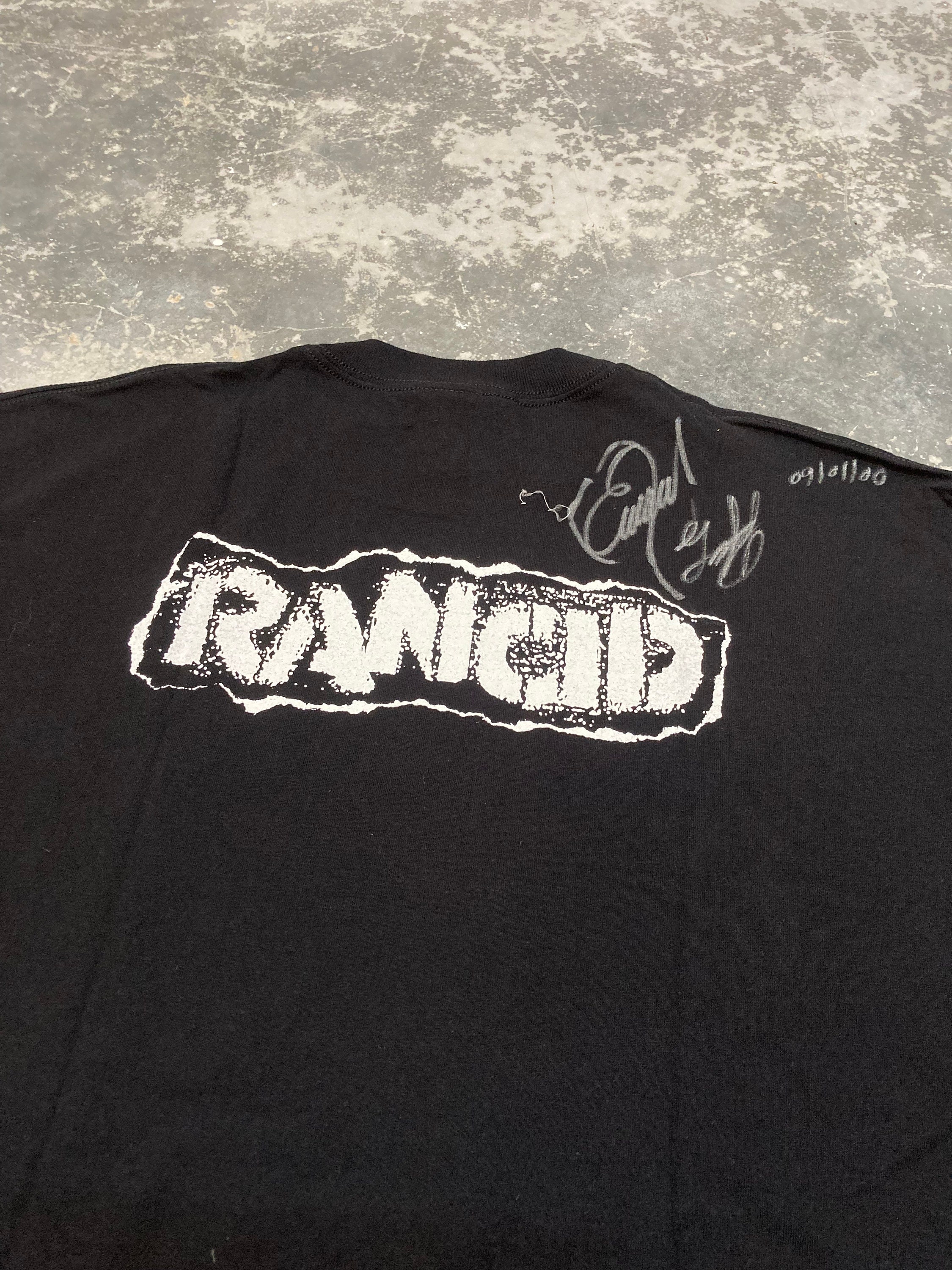 Vintage 90s Rancid With Signature Lars Frederiksen Guitarist Rancid Ska ...