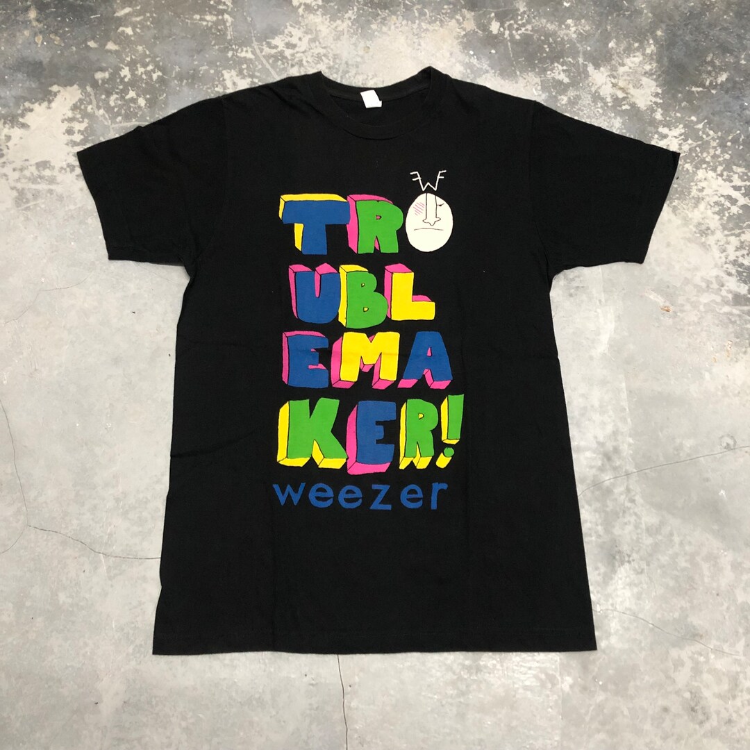 Vintage Weezer Tour Troublemaker Rock Band - Etsy