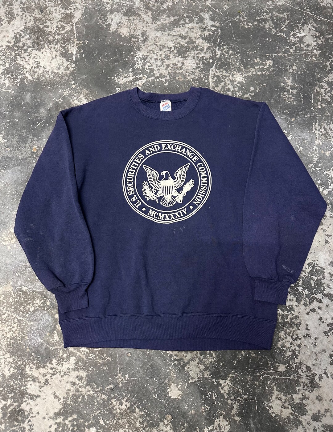 Vintage United State of America Sweatshirt Washington Crewneck ...