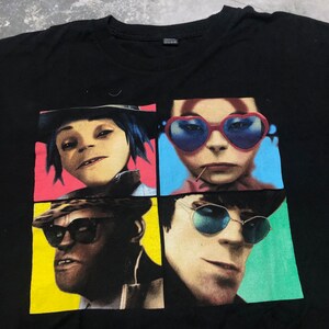 Vintage Gorillaz Humanz Tour Rock Band - Etsy